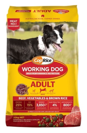 COPRICE WORKING DOG BEEF 20KG – Gidge Rural