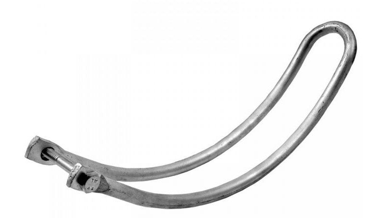 GATE LATCH DOUBLE BOW WHITES – Gidge Rural